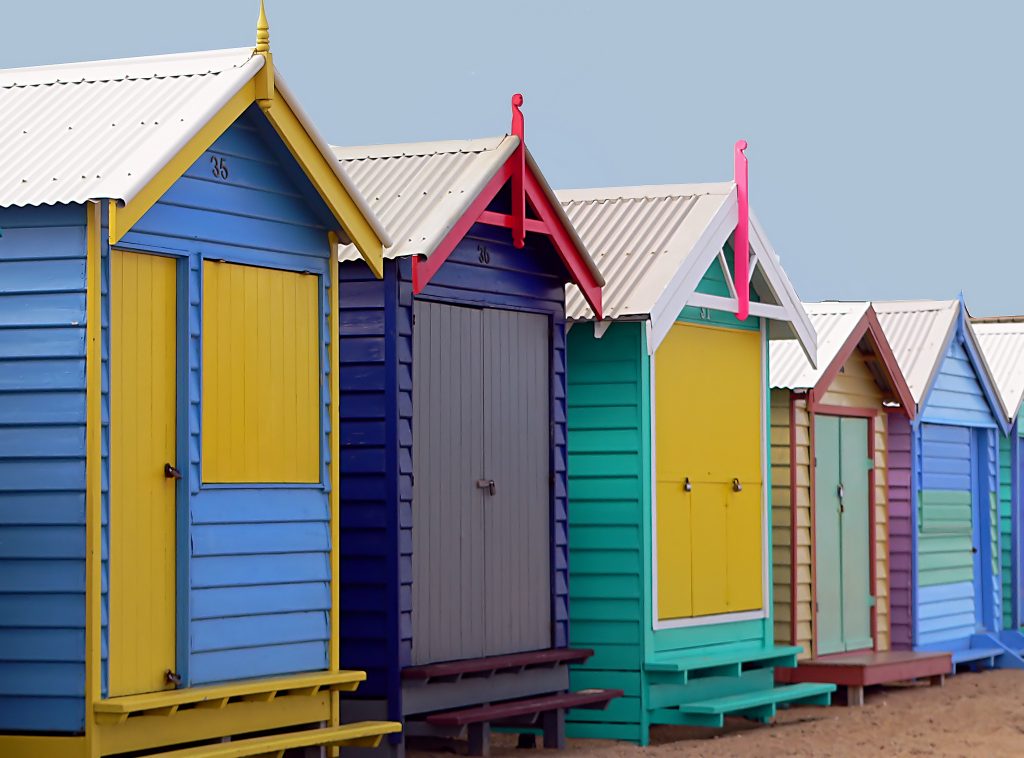 Brighton Bathing Boxes (Melbourne, Australia) - Buyoya
