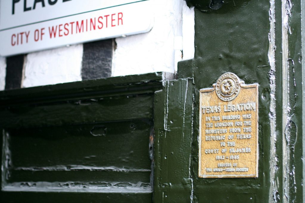 Republic of Texas "Embassy" (London, England) - Buyoya